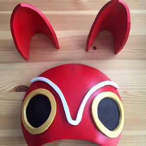 Handmade Princess Mononoke Inspired Half Mask Cosplay Mask Lightweight ...