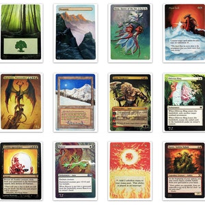 Commissions Closed *** Hand Painted Custom Altered Magic the Gathering ...