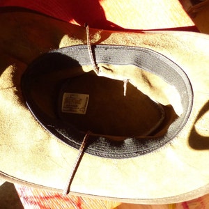 Australian Aussie Hat Leather Distressed Crushable - Etsy