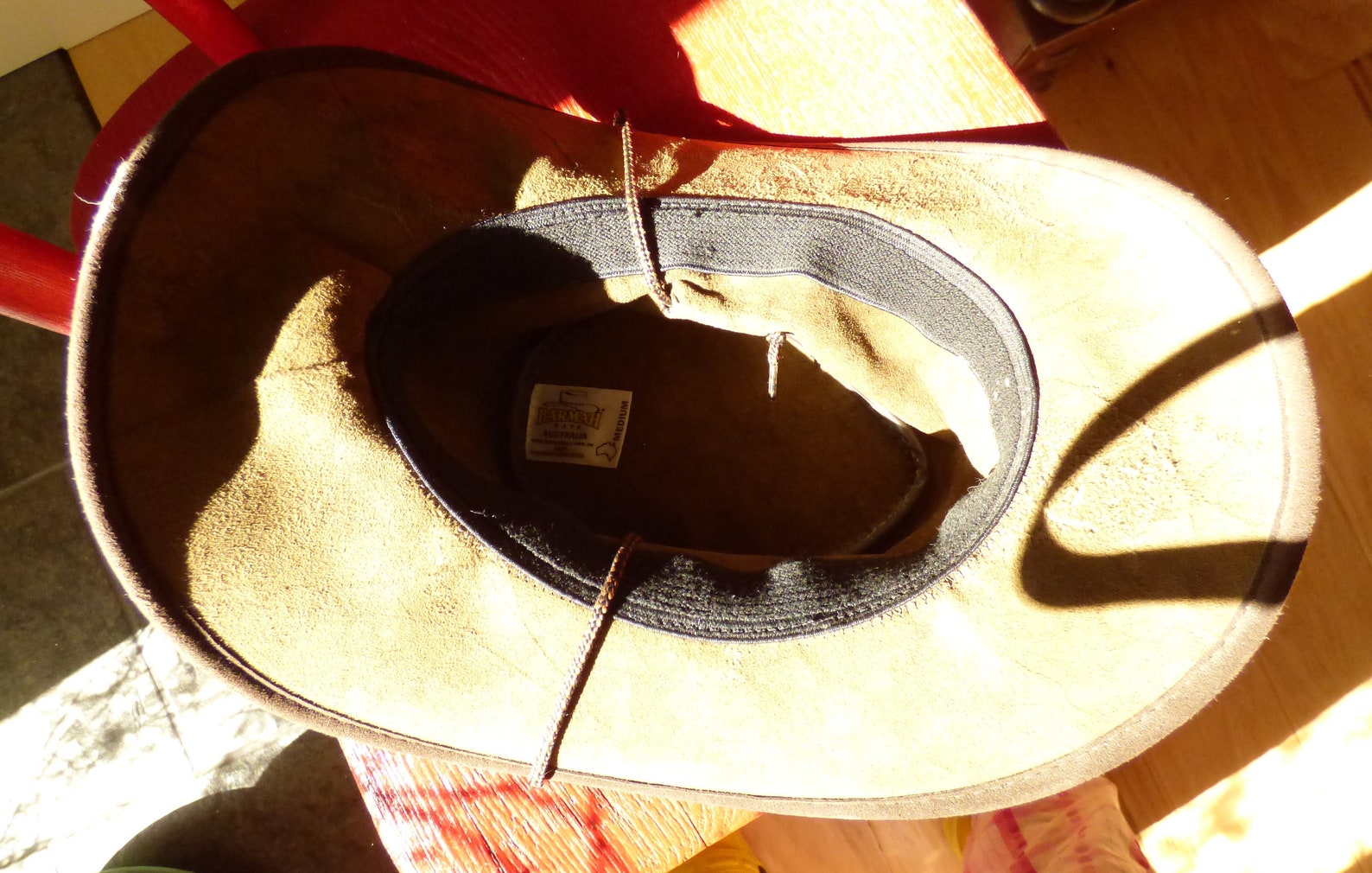 Australian Aussie Hat Leather Distressed Crushable | Etsy