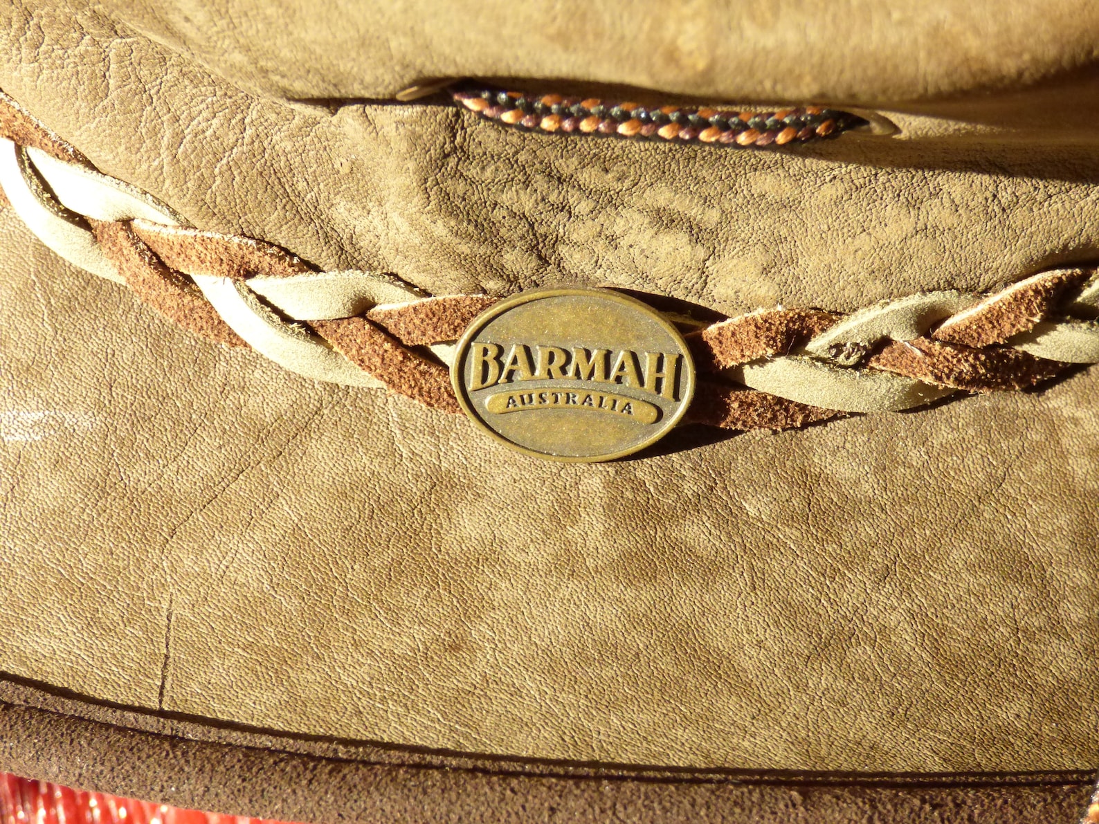 Australian Aussie Hat Leather Distressed Crushable | Etsy