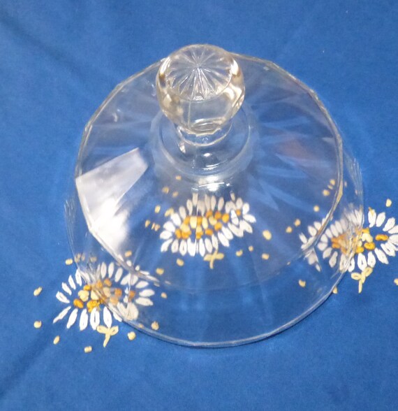Clear Glass Food Dome Cloche Cover Lid Heavy Small Cheese | Etsy