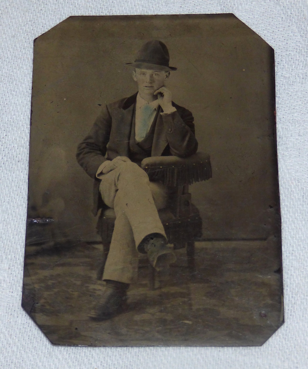 Tintype Melainotype Ferrotype, Original Photograph, Collectible Old ...