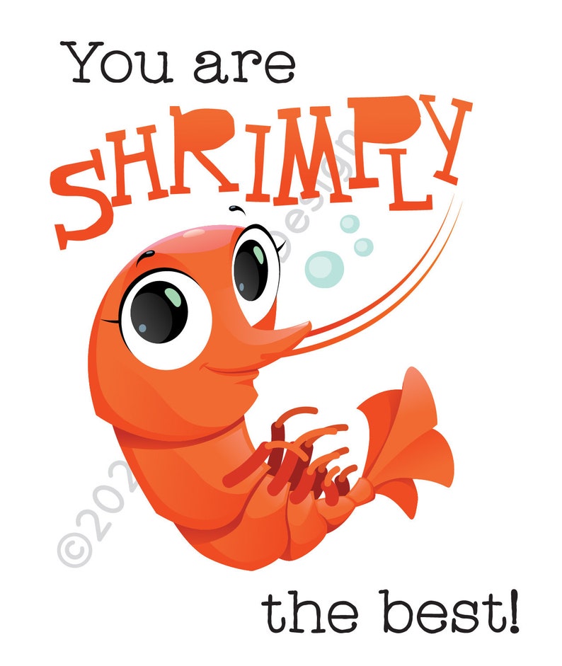 Cute Sea Animals Valentines - Printable Valentines - Kids Valentines ...