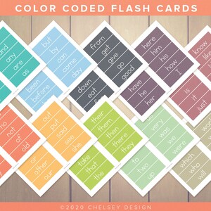 Sight Words First Hundred Printable Printing Flash Cards Primary Sight ...