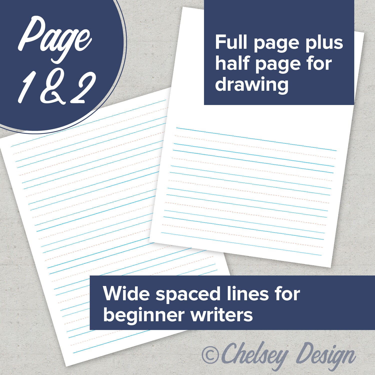 The Ultimate Writing & Notebook Paper Set Printable Notebook Writing ...