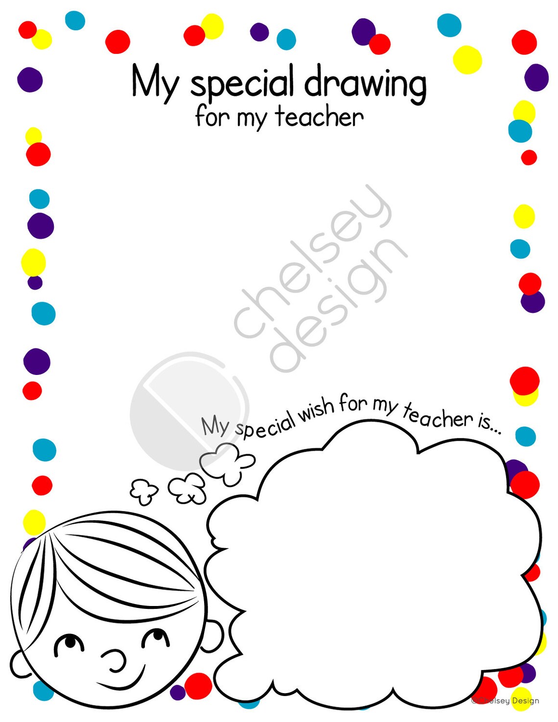 End of Year Teacher Letter Printable Gift for Teacher End of School ...