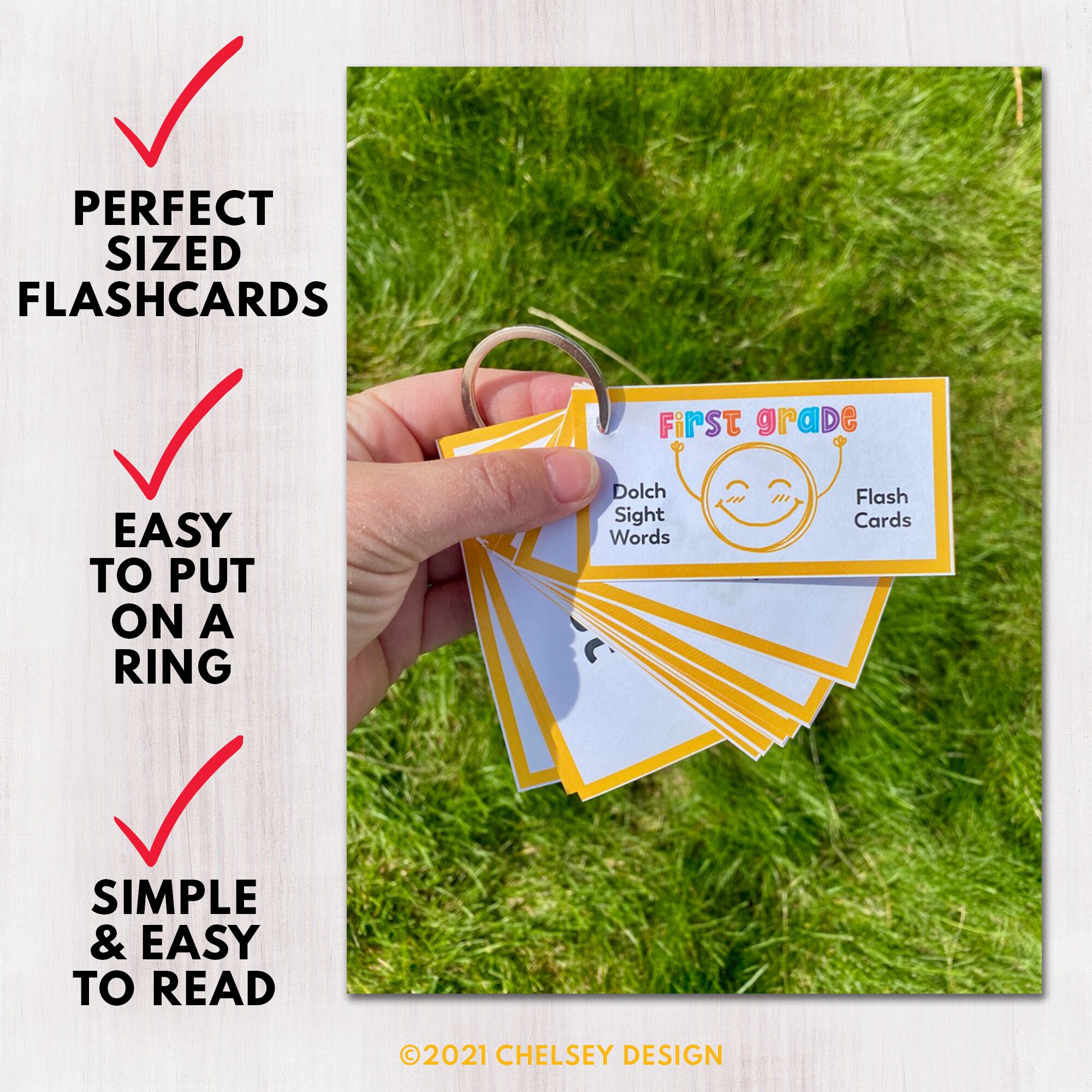 First Grade Dolch Sight Words Grade 1 Sight Words Printable Flash Cards ...