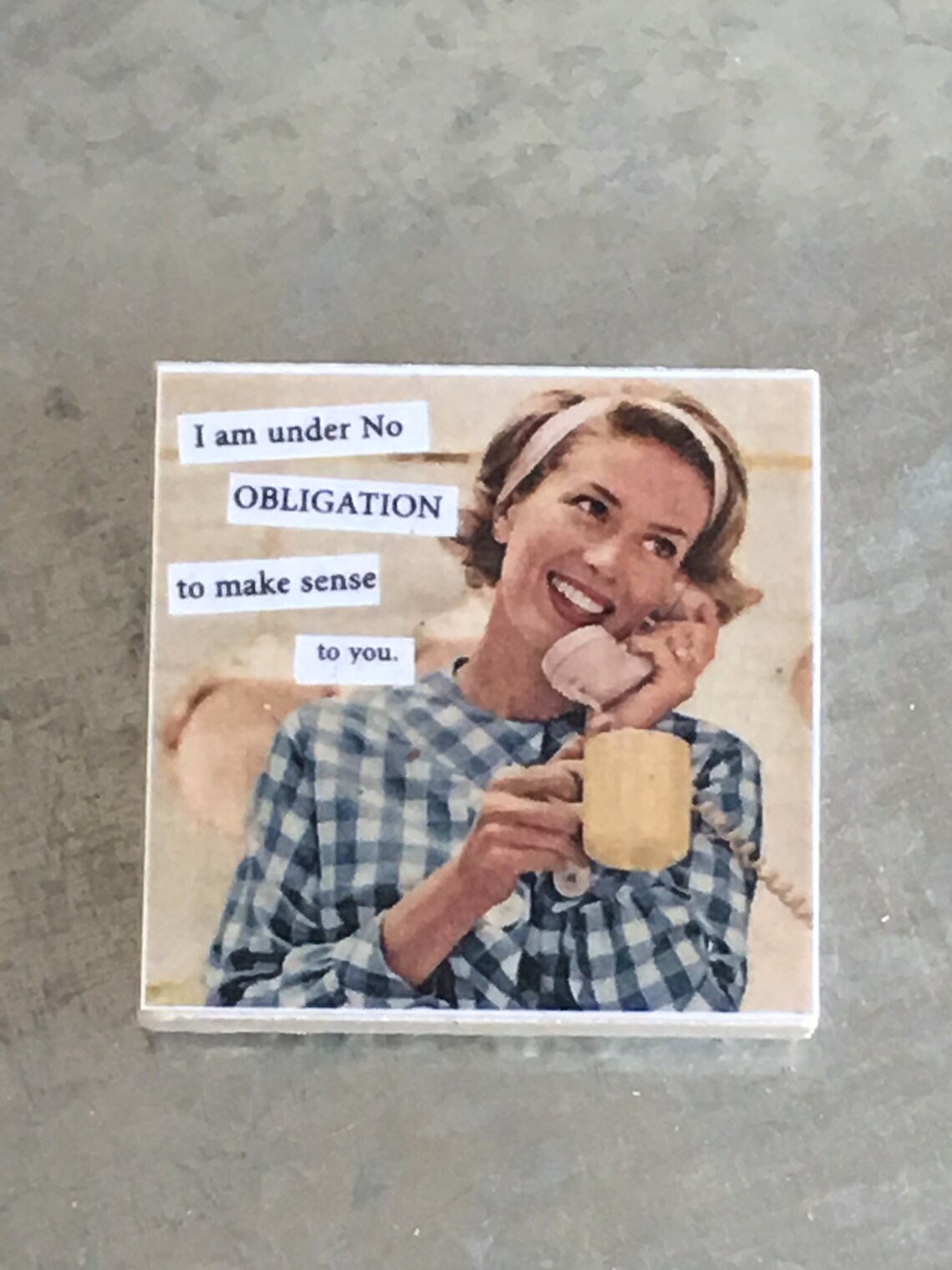 Funny Magnet Sarcastic Magnet Retro Humor Magnet Fridge | Etsy