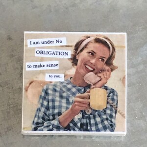 Funny Magnet Sarcastic Magnet Retro Humor Magnet Fridge Magnet Office ...