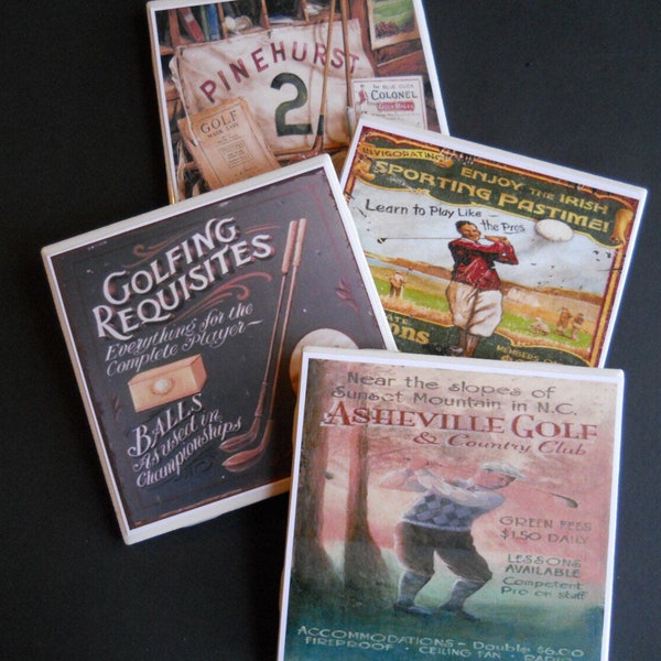 Tile Coasters - Etsy