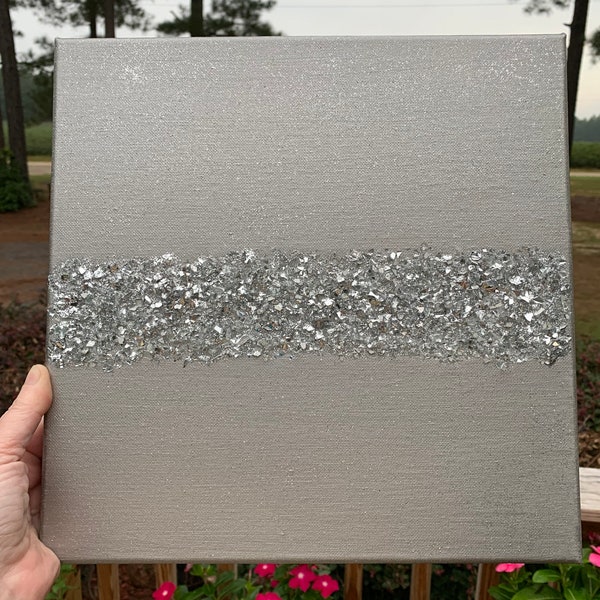 Crushed Diamond Decor Etsy