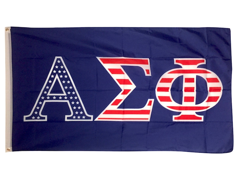 Alpha Sigma Phi USA Letter Fraternity Flag 3' X 5' - Etsy