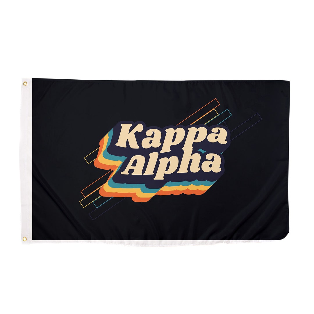 Kappa Alpha Order Fraternity 70's Flag 3' X 5' - Etsy