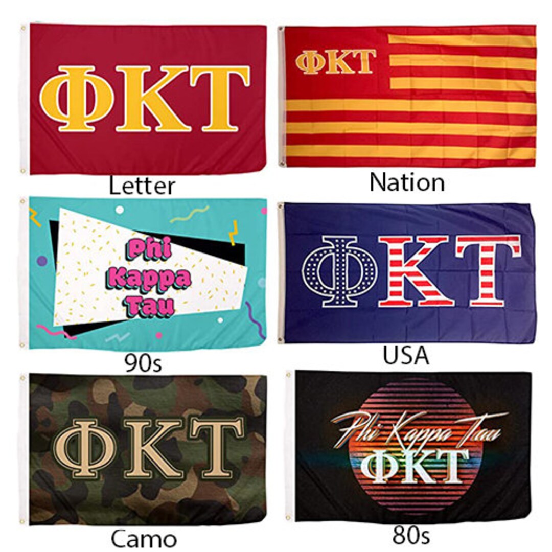 Phi Kappa Tau Flag 3 X 5 Ft. - Etsy