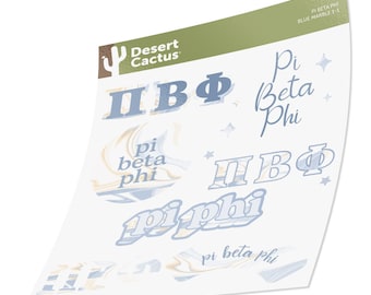 Pi Phi Sticker - Etsy