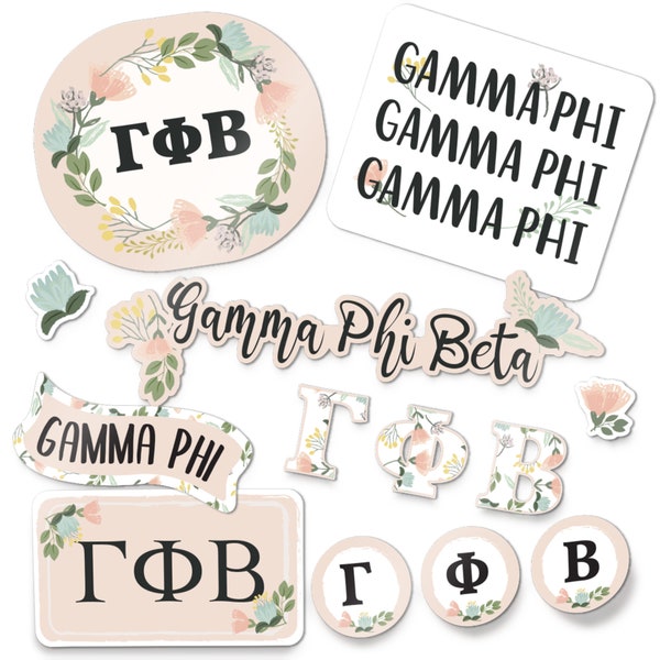 Gamma Phi Beta - Etsy