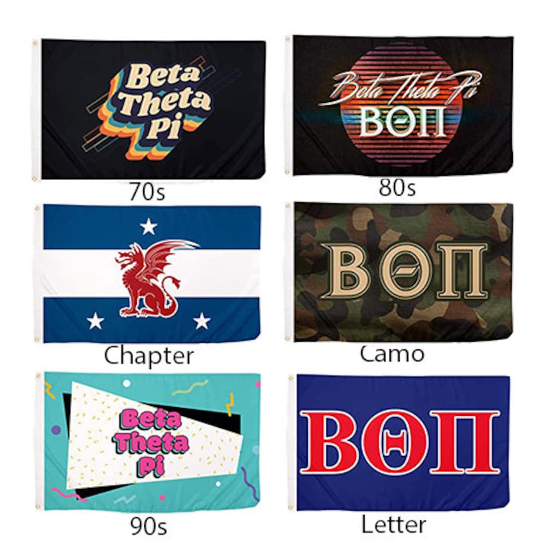 Beta Theta Pi Flag 3 x 5 ft. - Etsy France