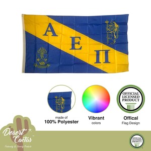 Alpha Epsilon Pi Aepi Fraternity Chapter/main Fraternity Flag - Etsy