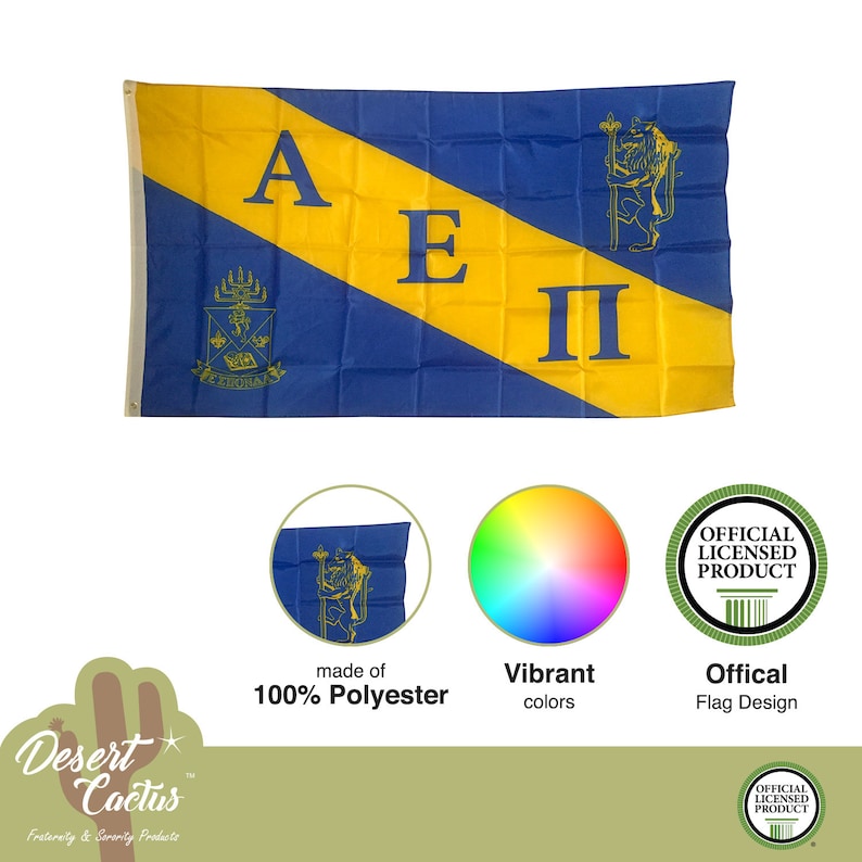 Alpha Epsilon Pi AEPi Fraternity Chapter/Main Fraternity Flag | Etsy