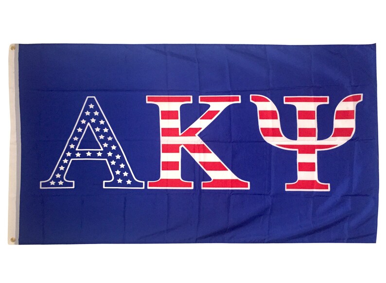 Alpha Kappa Psi USA Letter Fraternity Flag 3' X 5' - Etsy