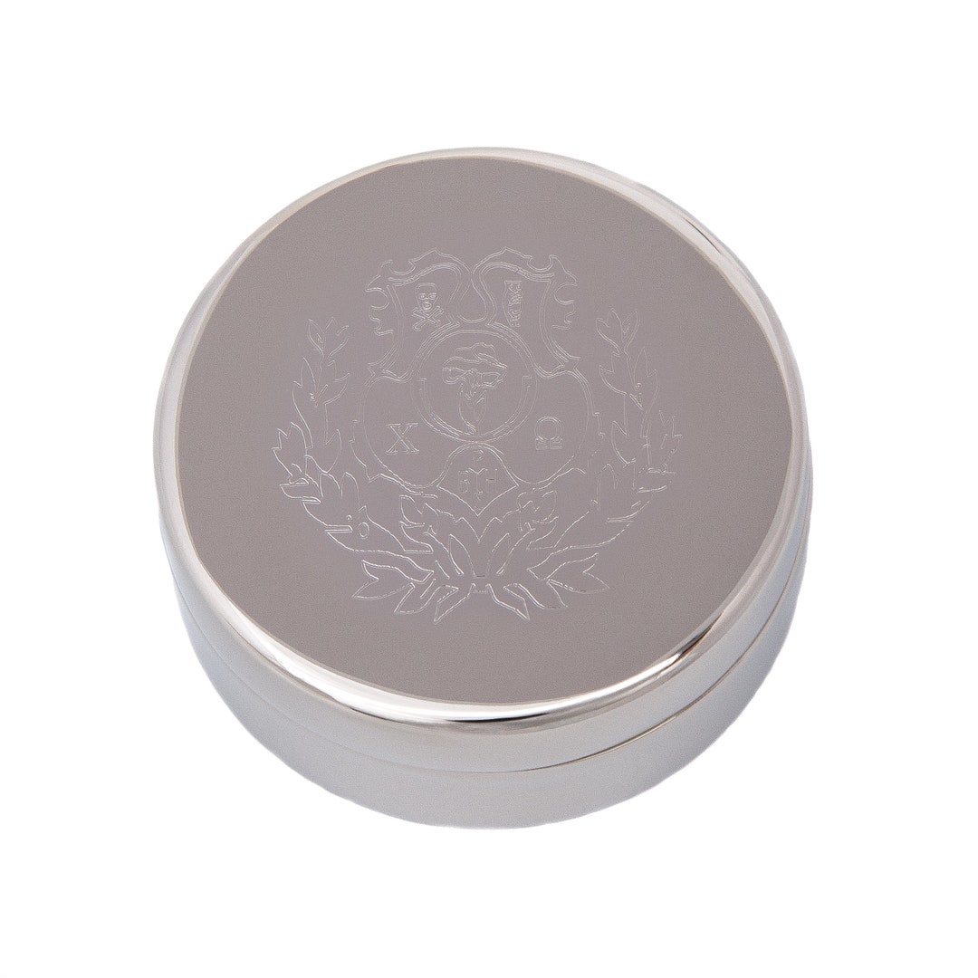 Chi Omega Crest Pin Box Hand Engraved CO - Etsy