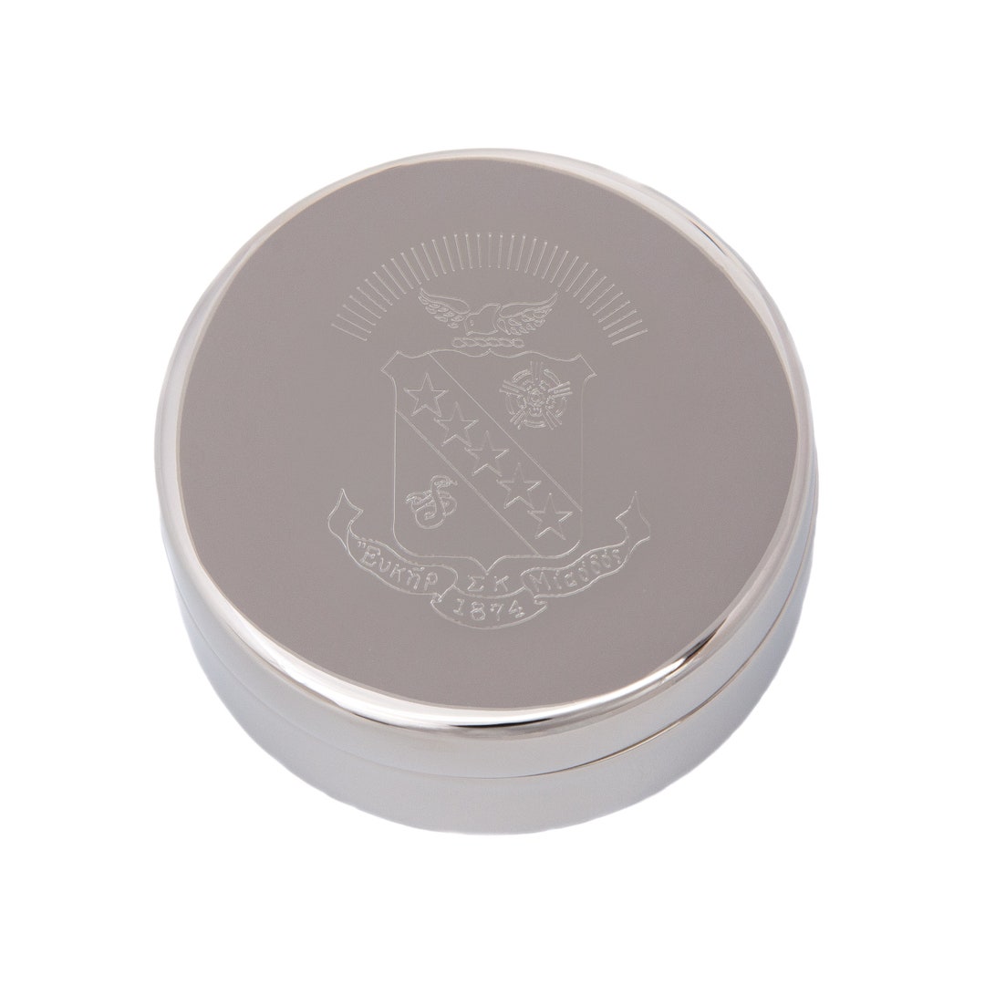 Sigma Kappa Crest Pin Box Hand Engraved SK - Etsy