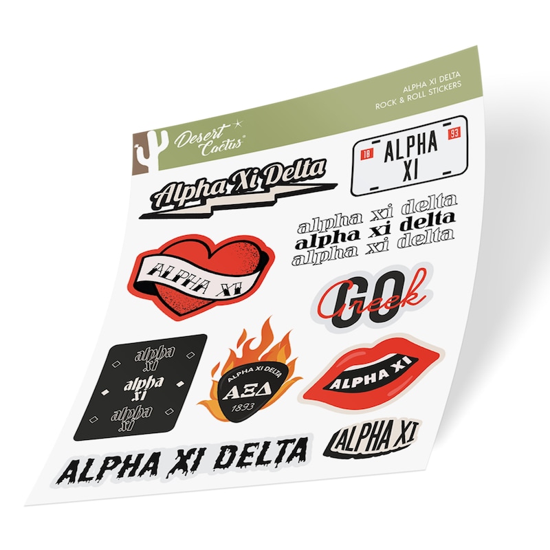 Alpha Xi Delta Letters - Etsy