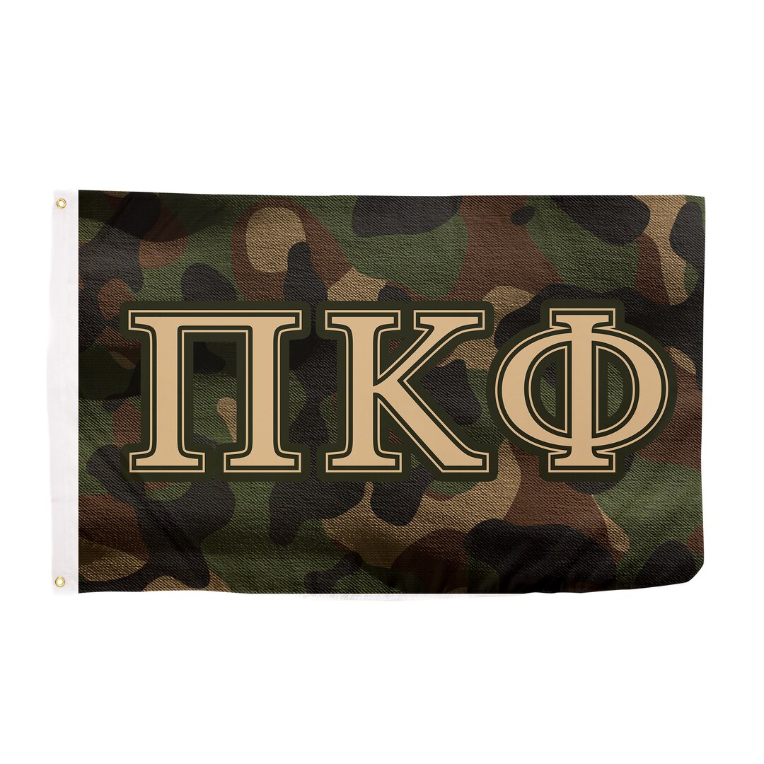 Pi Kappa Phi Camo Letter Fraternity Flag Banner 3 X 5 Sign Decor Pi Kap - Etsy