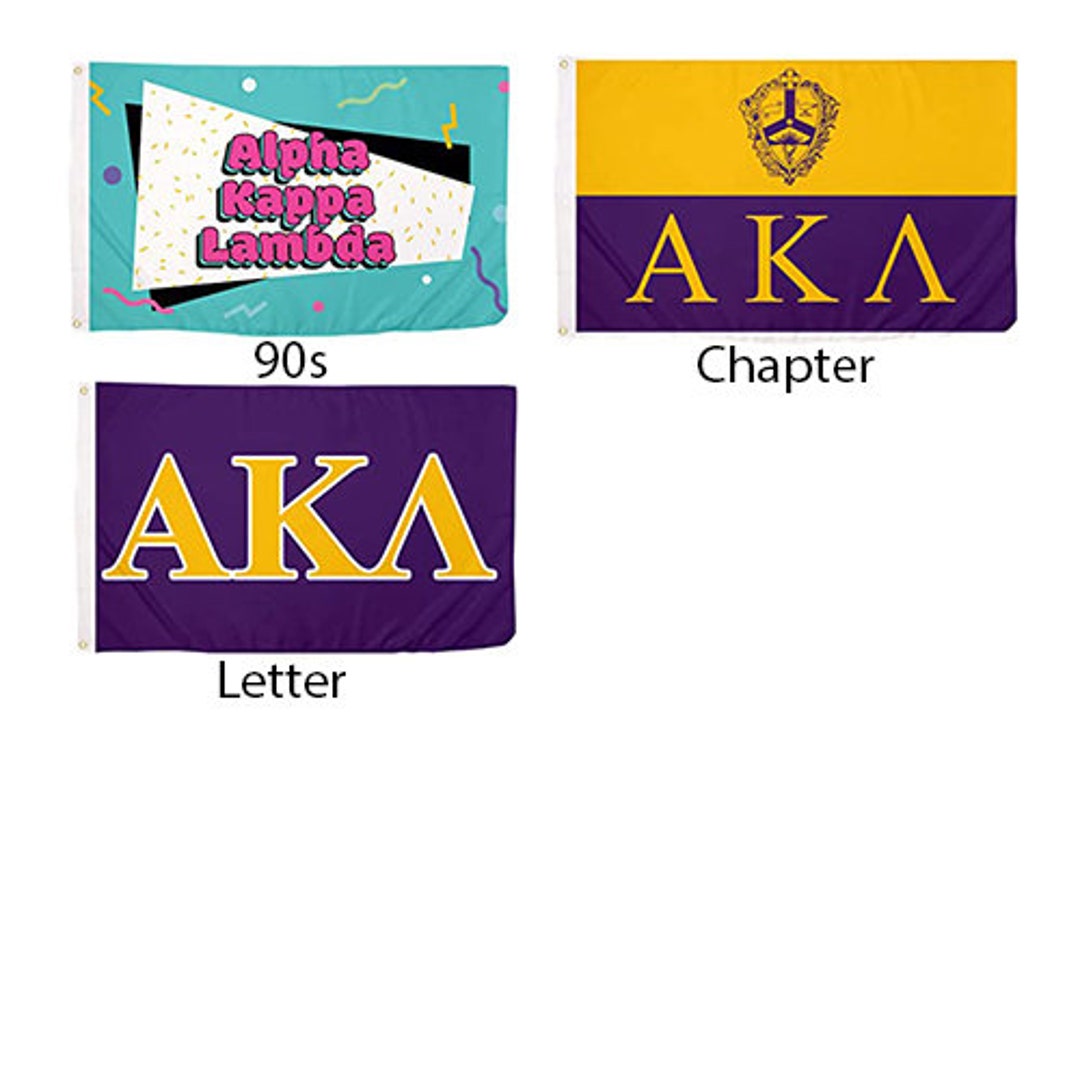 Alpha Kappa Lambda Flag 3 X 5 Ft. - Etsy