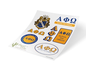 Alpha Tau Omega Fraternity Traditional Crest and Letter | Etsy