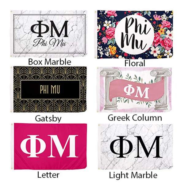 Phi Mu - Etsy