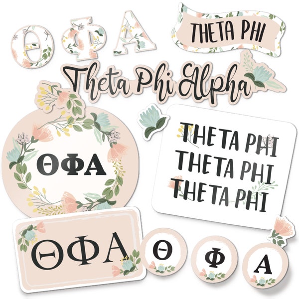Theta Phi Alpha - Etsy
