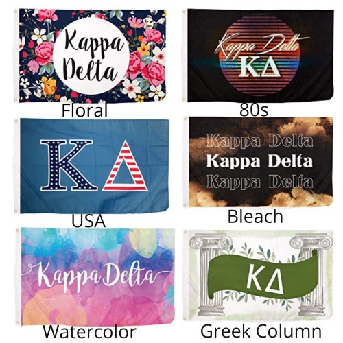 Kappa Delta Sorority Flags - Etsy