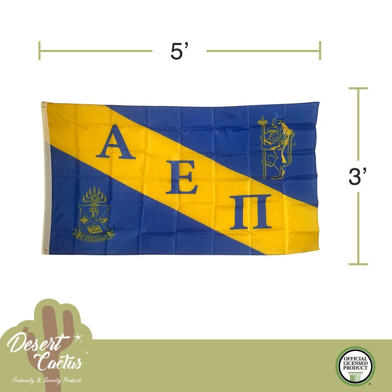 Alpha Epsilon Pi Aepi Fraternity Chapter/main Fraternity Flag - Etsy