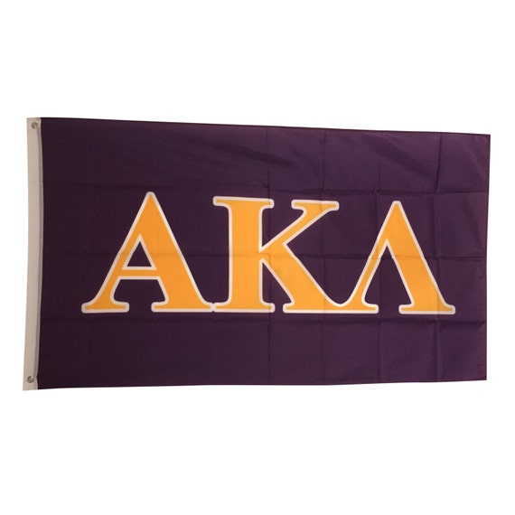 Alpha Kappa Lambda Fraternity Letter Flag AKL | Etsy