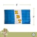 Zeta Beta Tau Fraternity Flag 3' X 5' ZBT - Etsy