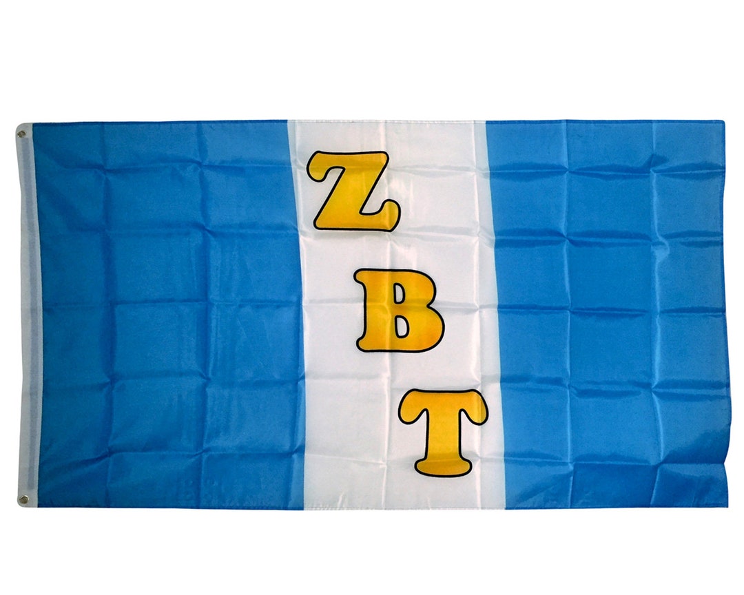 Zeta Beta Tau Fraternity Flag 3' X 5' ZBT - Etsy