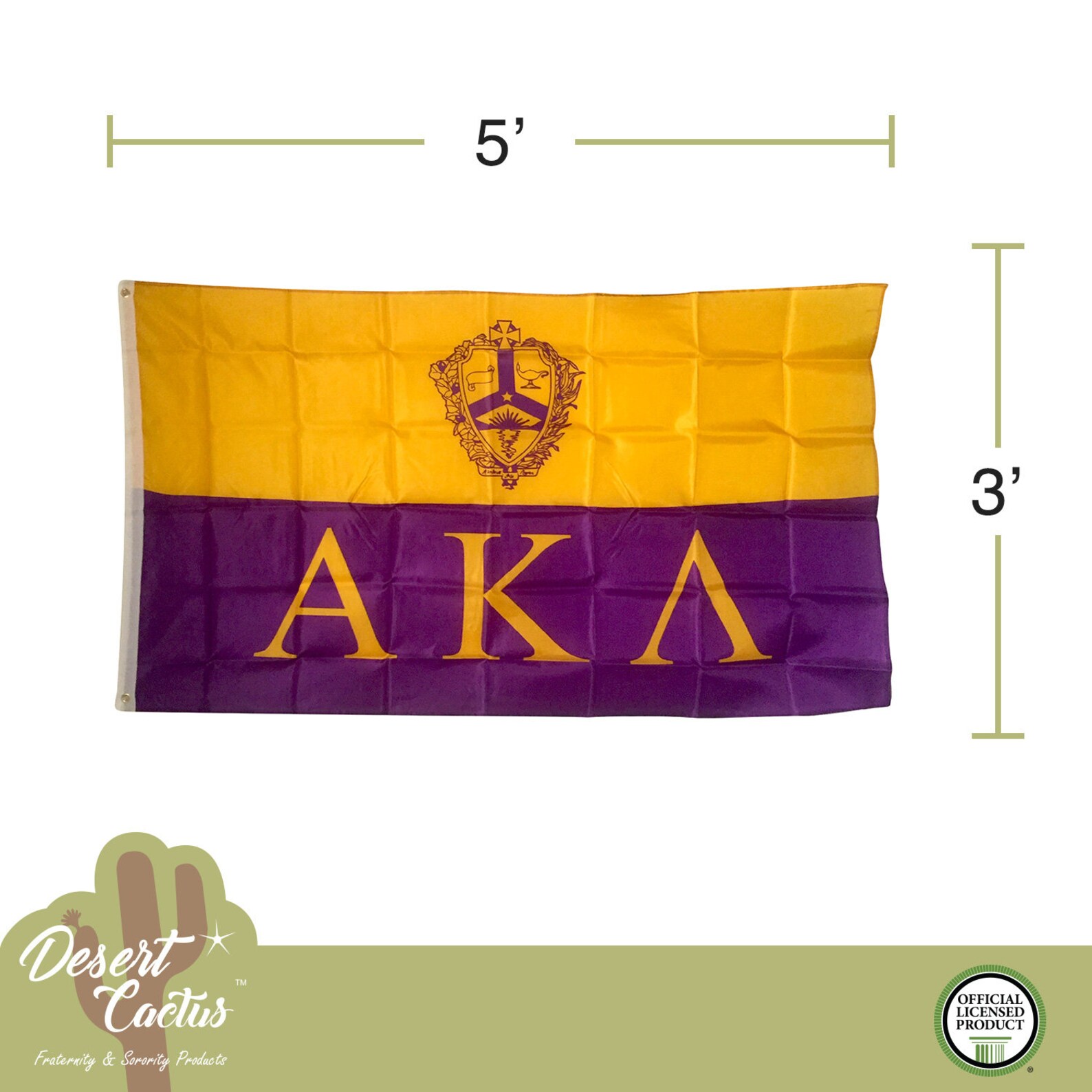 Alpha Kappa Lambda Fraternity Chapter/main Fraternity Flag AKL - Etsy