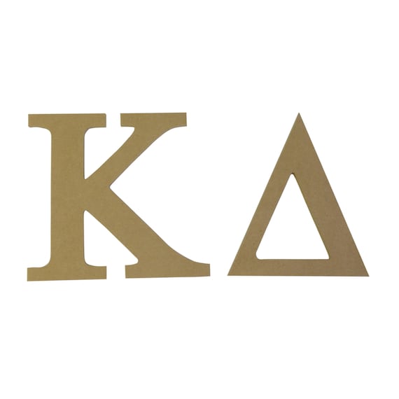 Kappa Delta Sorority 7.5 Unfinished Wood Letter Set KD - Etsy