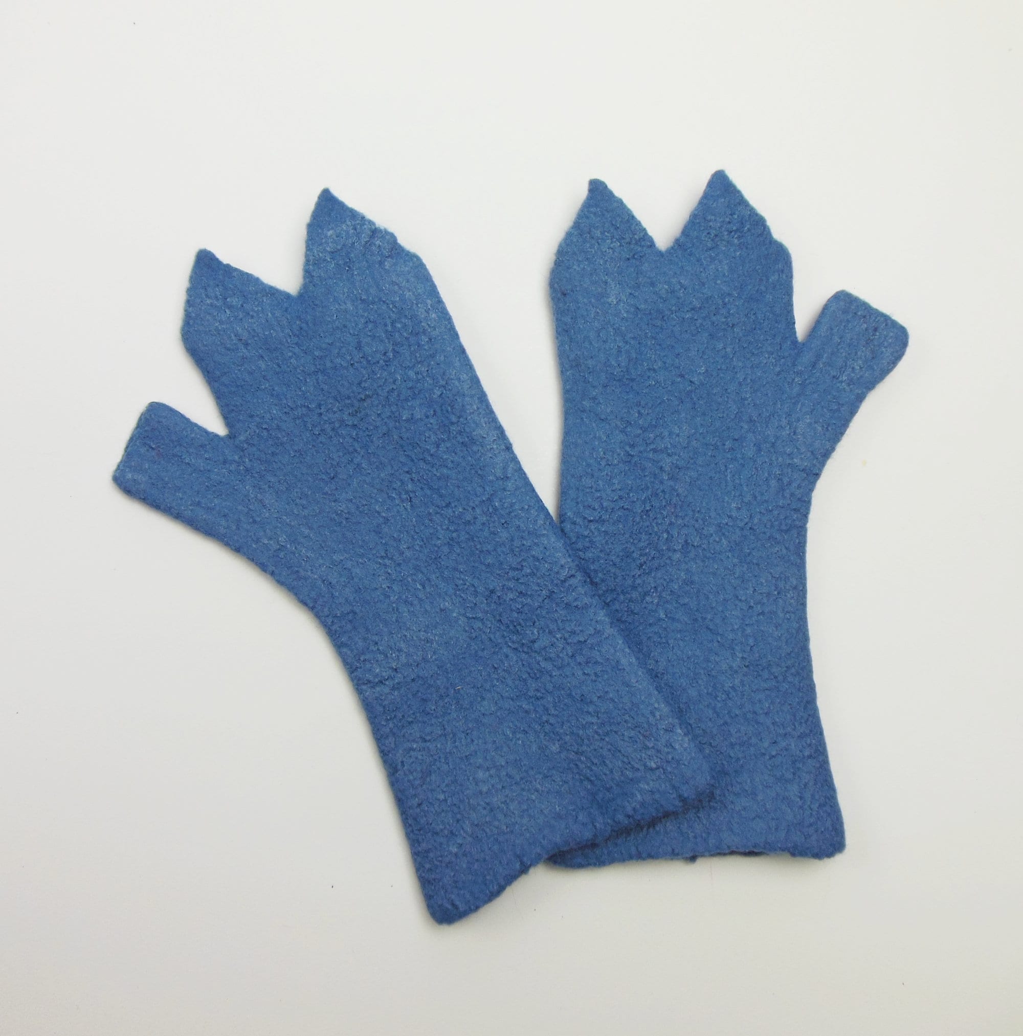 Cat Ears Wool Mittens for Woman Fingerless Mittens | Etsy