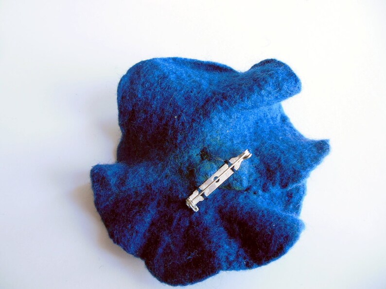 Felted Flower Brooch,felt Brooch,felt Brooch Flower, Felt Pin Hand ...
