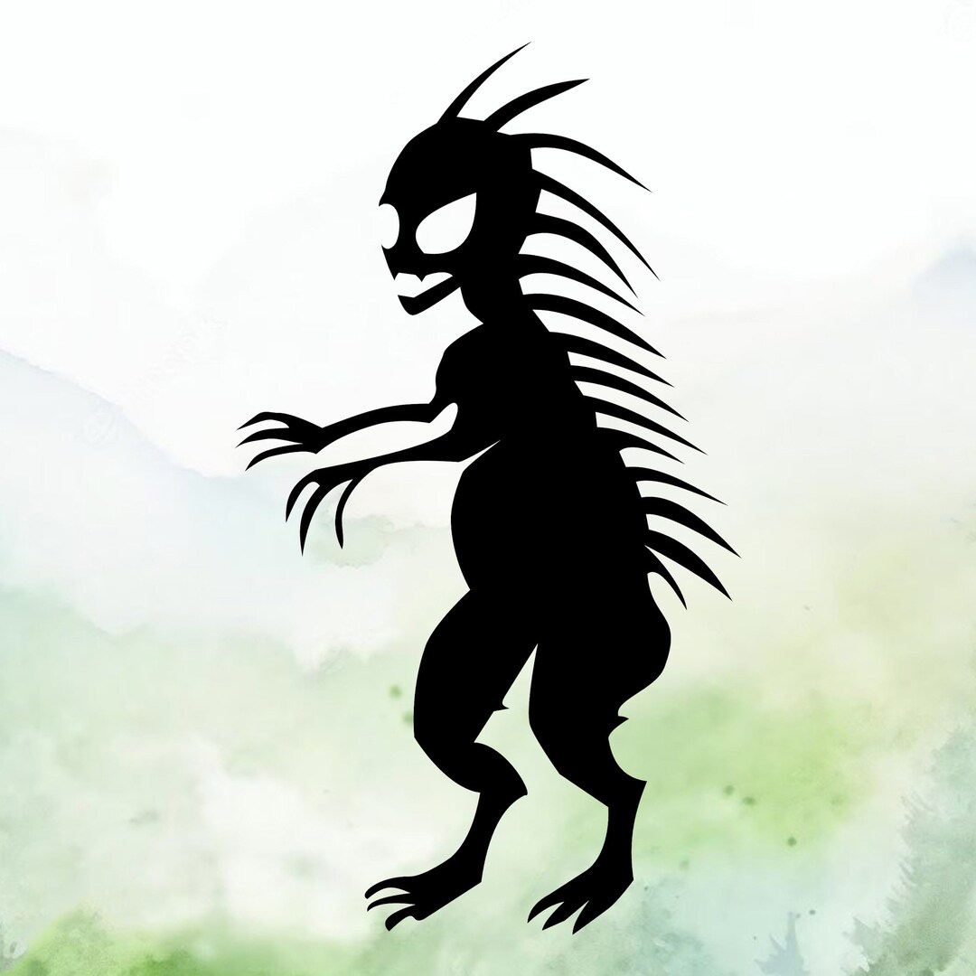 Chupacabra Vinyl Decal | Cryptid | Car Decal | Window Decal | Laptops ...