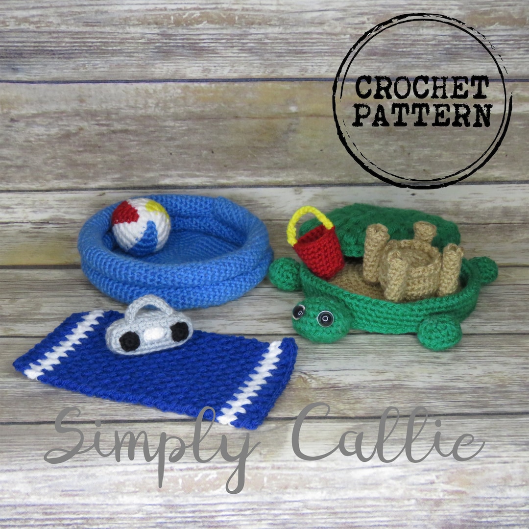Critter Hollow Backyard Fun Crochet Pattern - Etsy