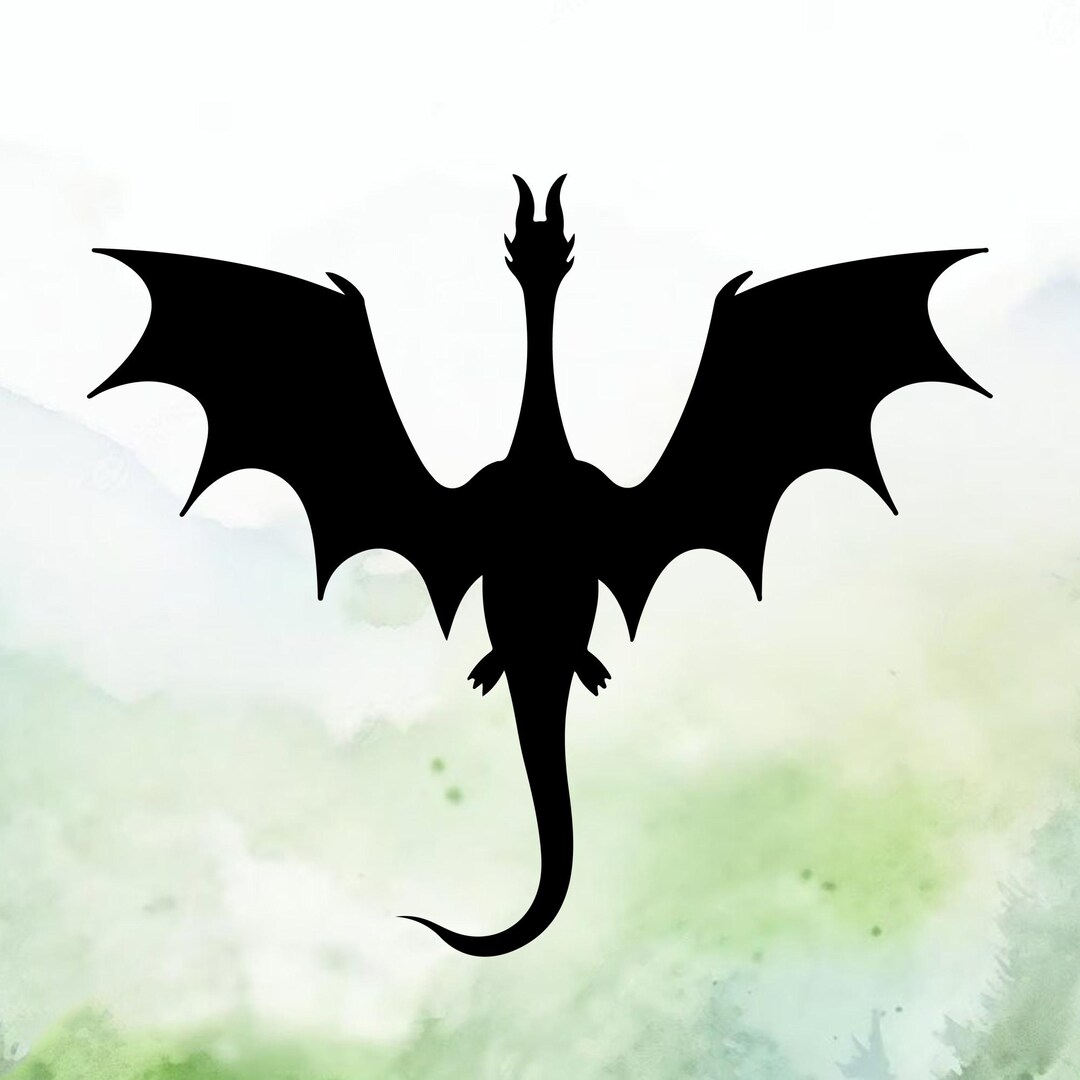 Dragon (design #3) Vinyl Decal | Car Decal | Window Decal | Laptops ...