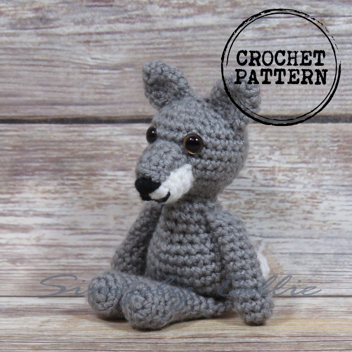 Critter Hollow Wolf Crochet Pattern - Etsy