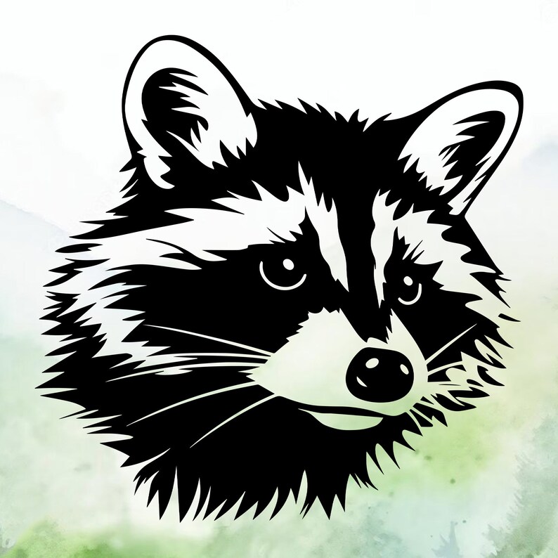 Raccoon Vinyl Decal | Car Decal | Window Decal | Laptops. Journals and ...