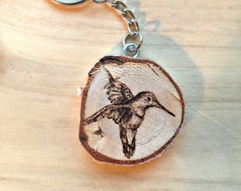 Handmade Pyrography Keyring 'always Time for Tea' - Etsy