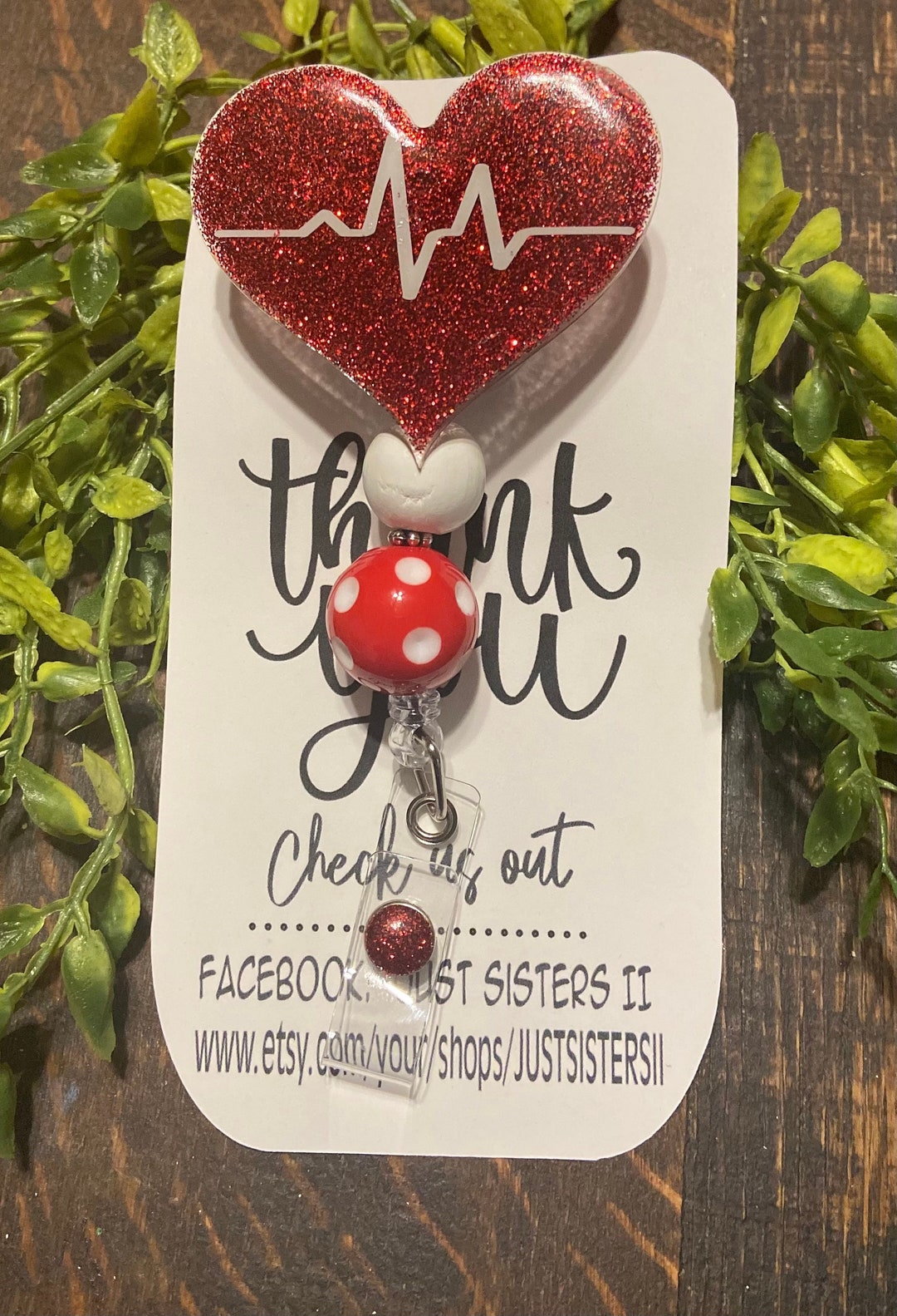 Heart, Heartbeat, Badge Reel - Etsy