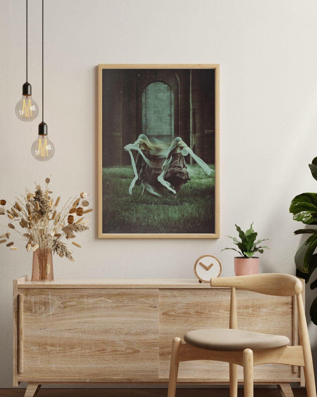 Duality: Ethereal Witchy Art, Greek Mythology Art, Ancient Pagan Print ...